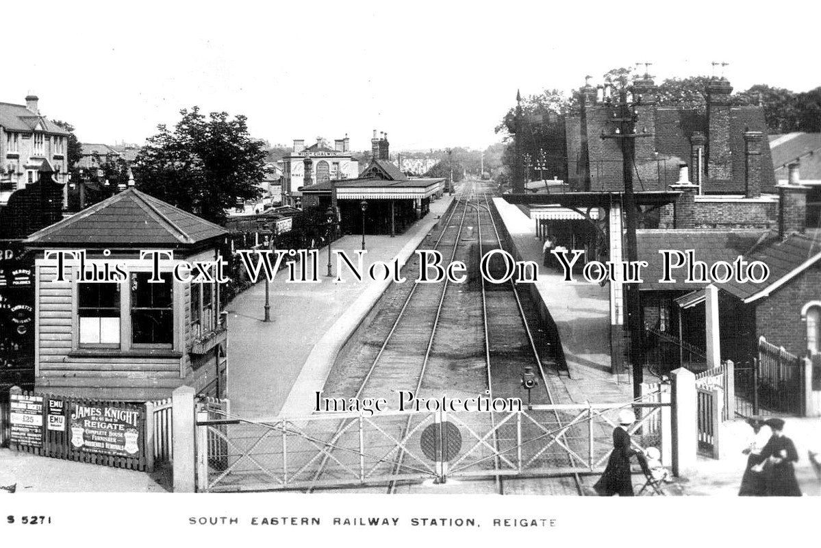 SU 1170 - Reigate South Eastern Railway Station, Surrey – JB Archive