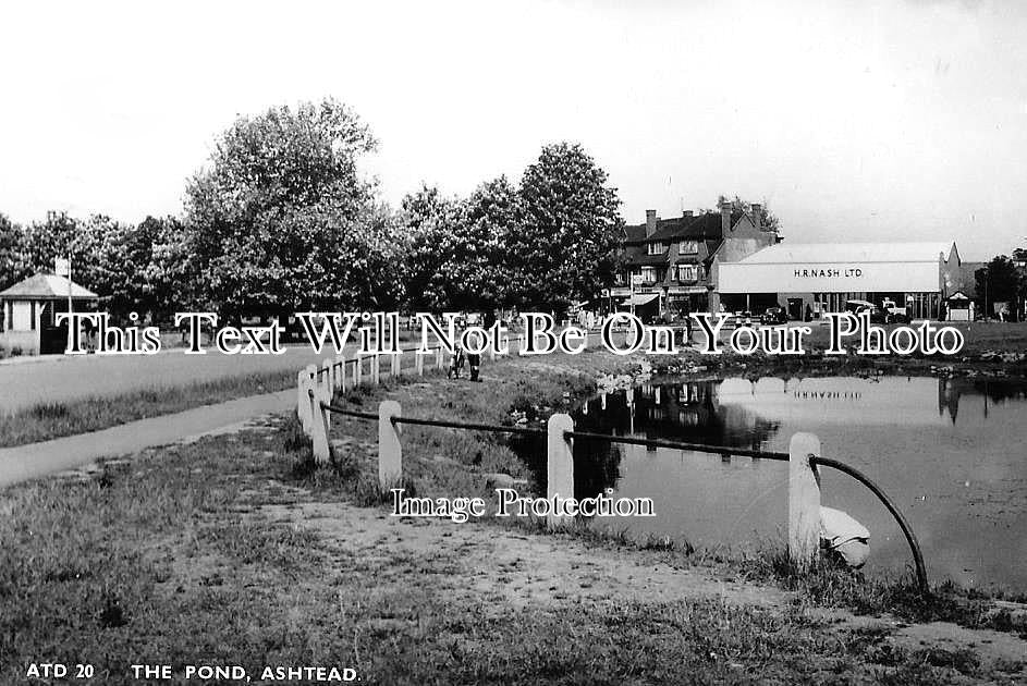 SU 1581 - The Pond, Ashtead, Surrey – JB Archive