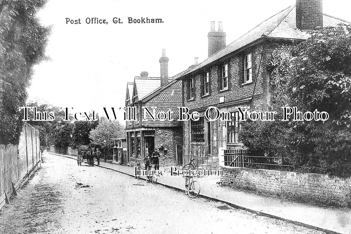 SU 1991 - The Old Post Office, Great Bookham, Surrey c1905 – JB Archive