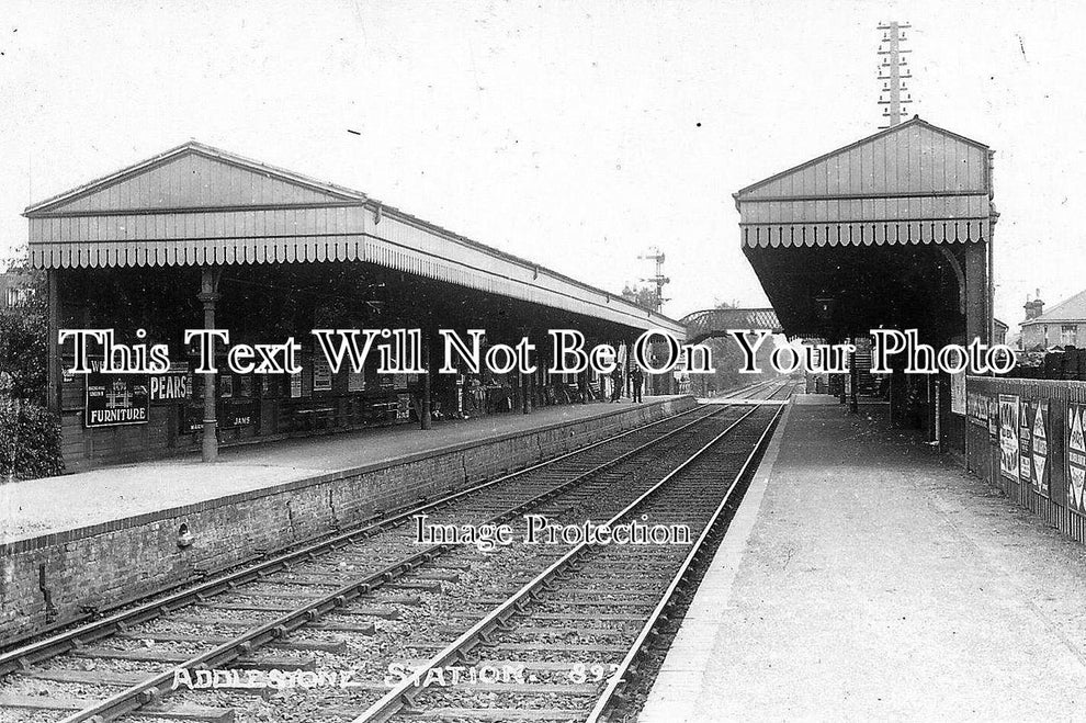 SU 2 - Addlestone Railway Station, Surrey – JB Archive