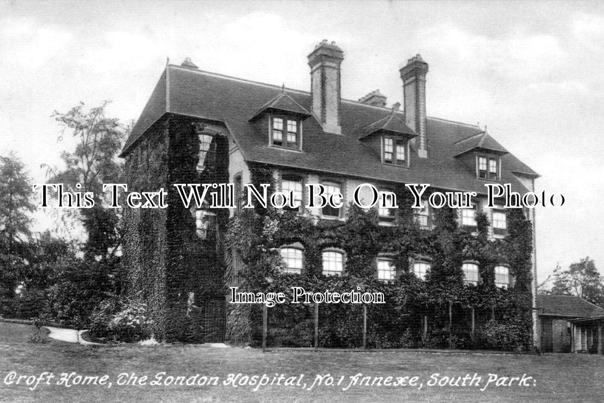 SU 2154 - Croft Home, London Hospital No1 Annexe, South Park, Reigate ...