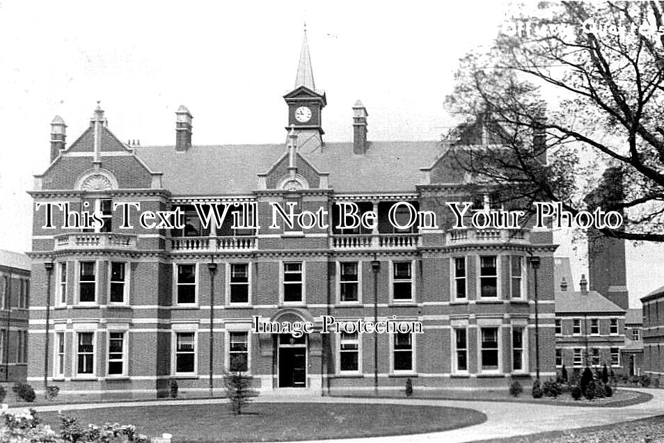 SU 2398 - Long Grove Asylum Principal Entrance, Epsom, Surrey c1907 ...