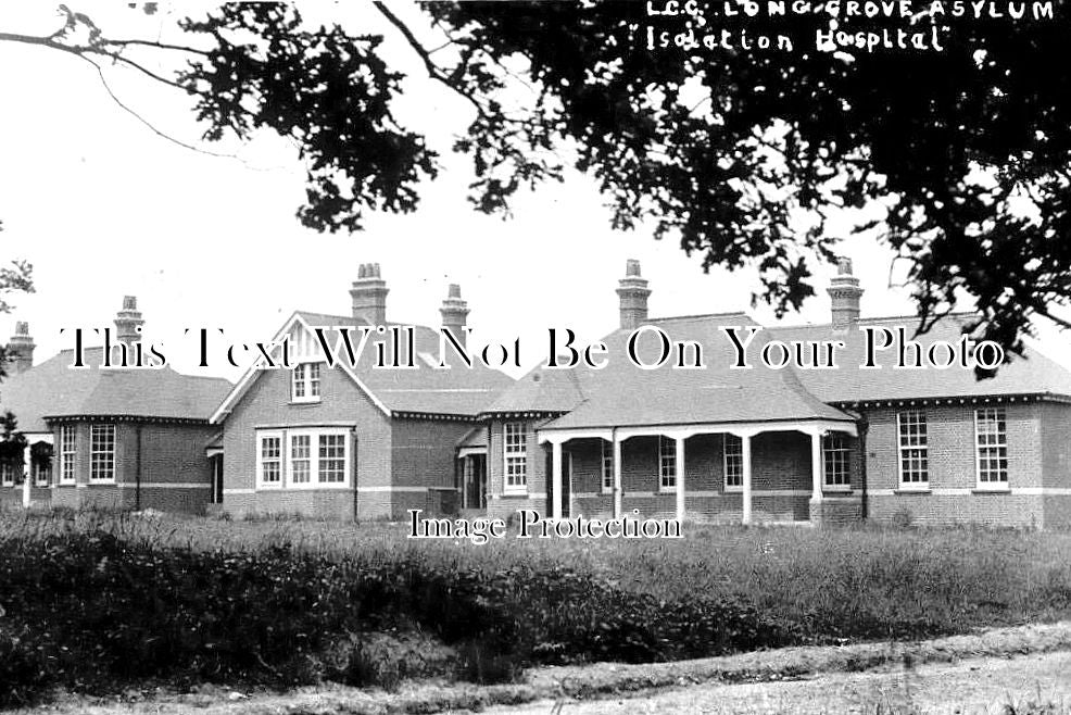 SU 2444 - Long Grove Asylum Isolation Hospital, Epsom, Surrey c1907 ...