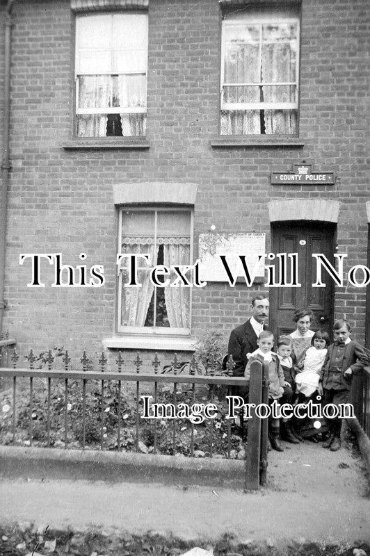 SU 2572 - County Police Station, Leigh, Reigate, Surrey c1910 – JB Archive