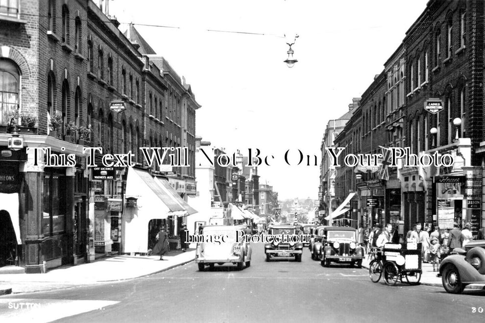SU 2603 - High Street, Sutton, Surrey – JB Archive