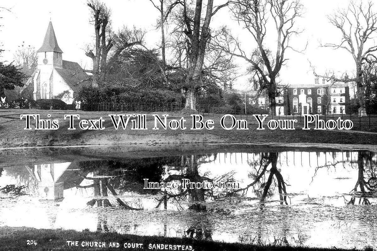 SU 2863 - The Church & Court, Sanderstead, Surrey – JB Archive