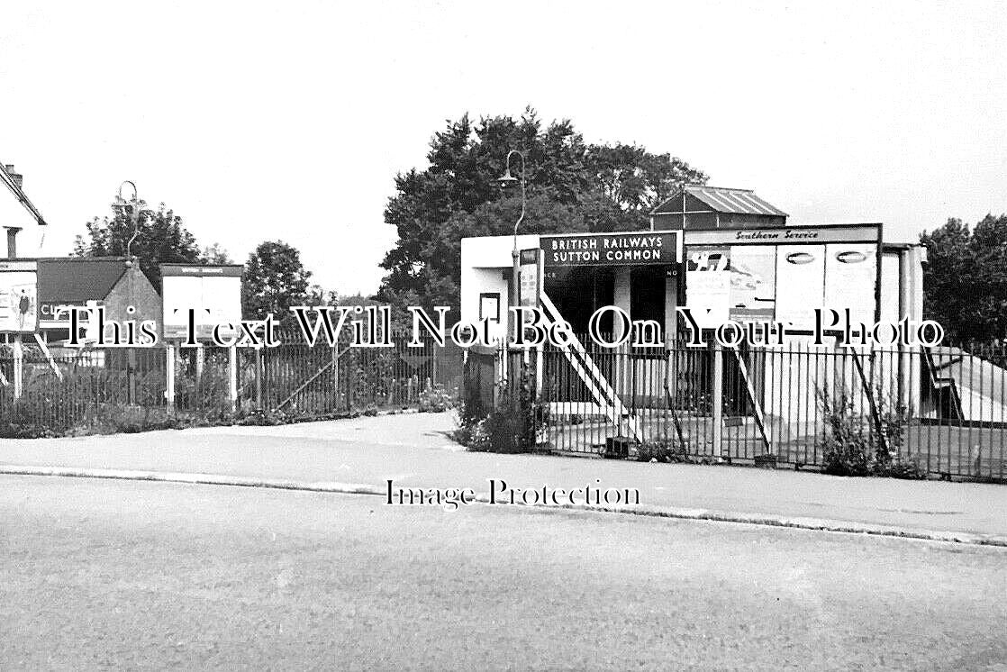 SU 3149 - British Railways Sutton Common Railway Station, Surrey – JB ...