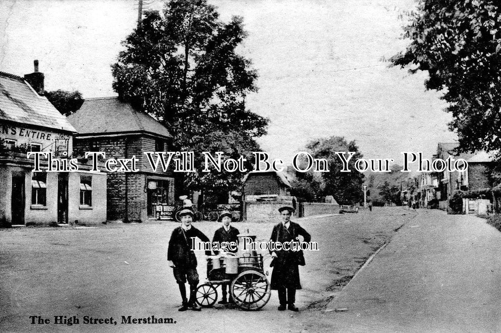 SU 33 - High Street, Merstham, Surrey – JB Archive