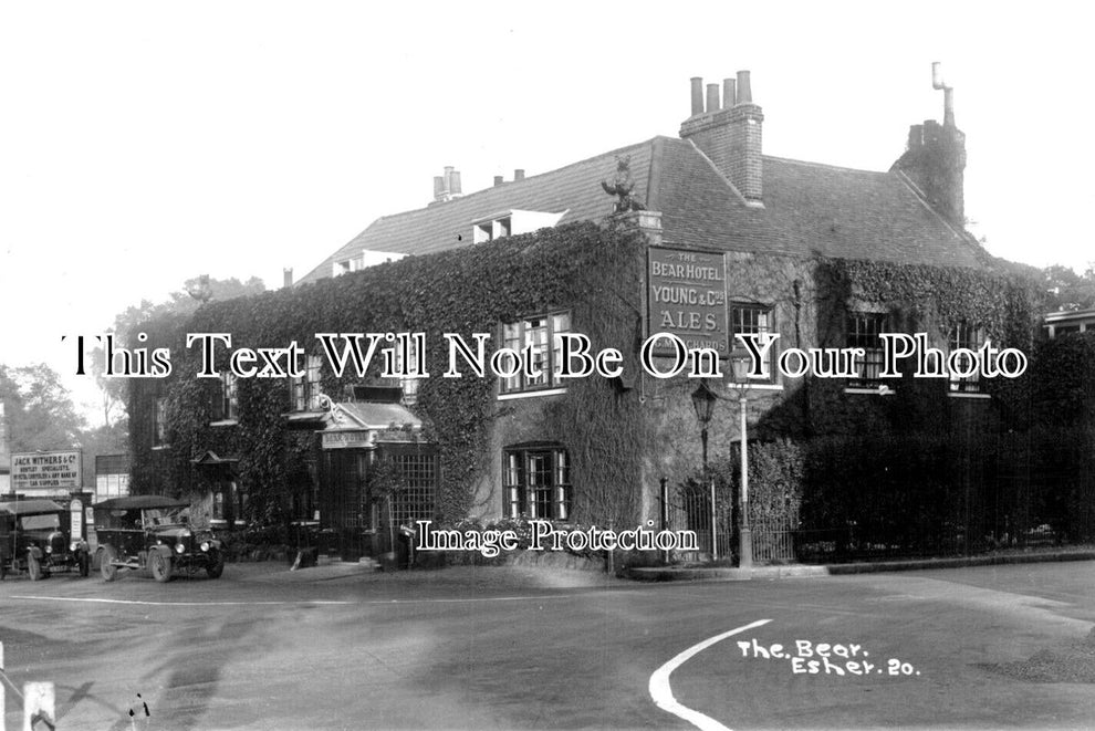 SU 3386 - The Bear Hotel, Esher, Surrey – JB Archive