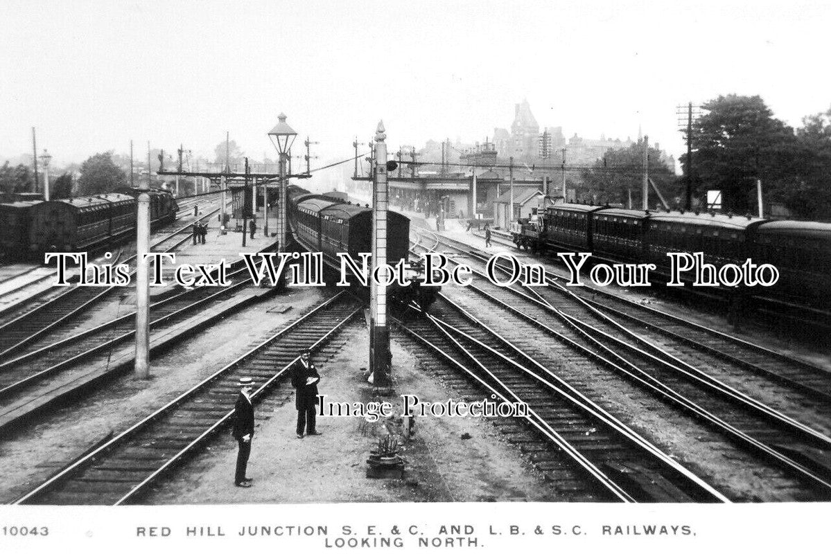 SU 3546 - Red Hill Junction SE&C & LB & SC Railway, Redhill, Surrey ...