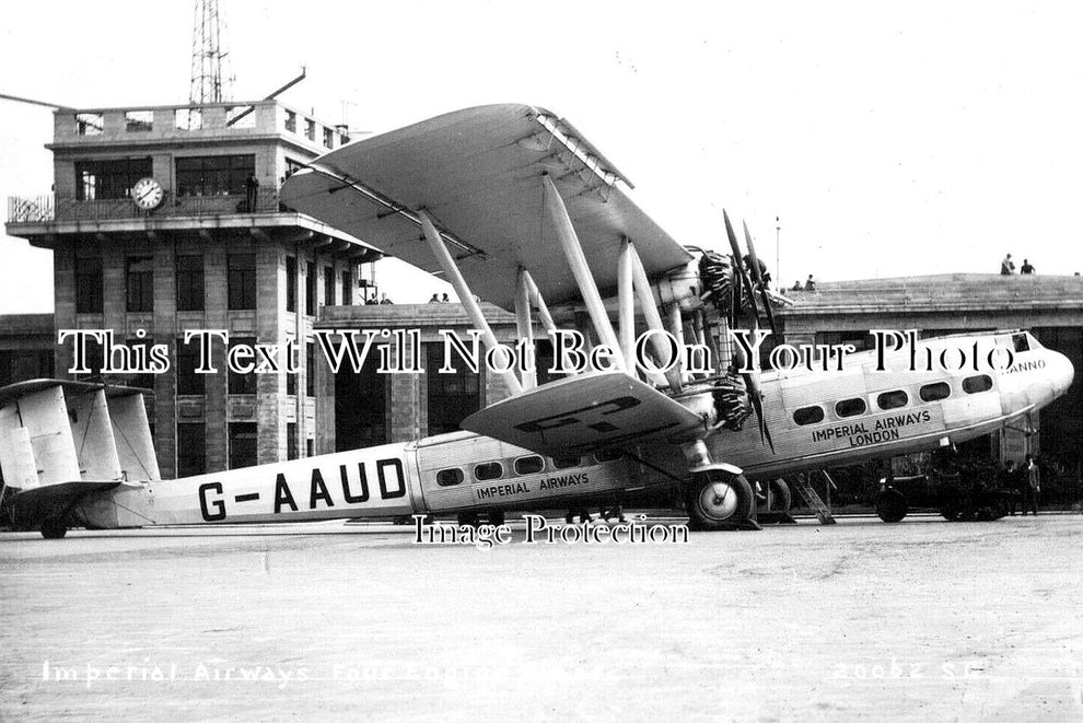 SU 3602 - Handley Page HP42 Hanno, Imperial Airways, Croydon Airport ...