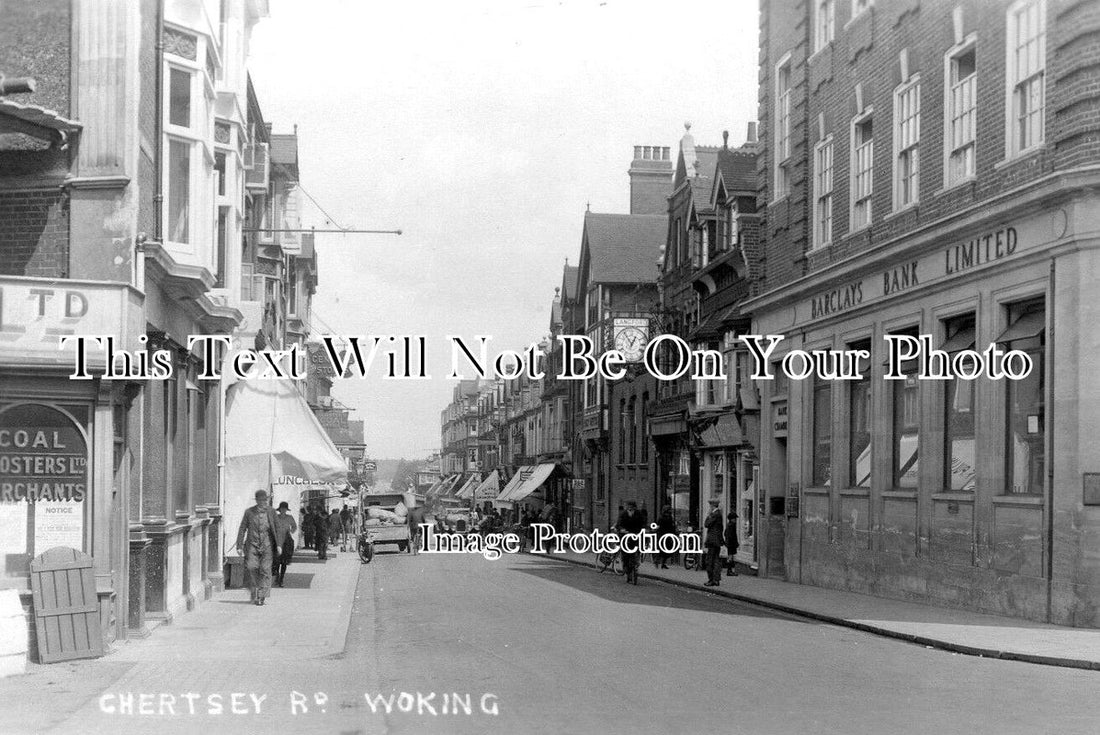 SU 3682 - Chertsey Road, Woking, Surrey – JB Archive