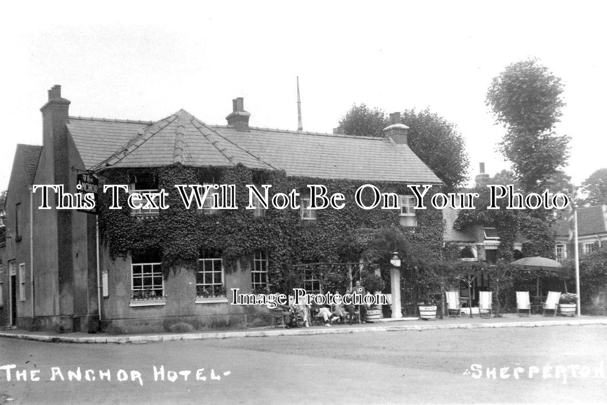 SU 3771 - The Anchor Hotel, Shepperton, Surrey – JB Archive