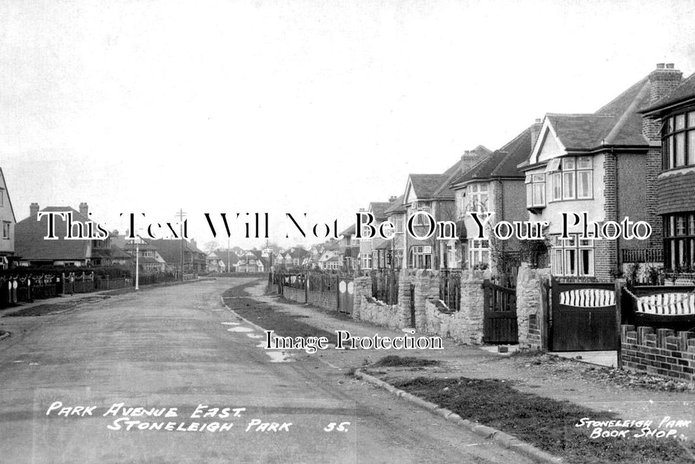 SU 3786 - Park Avenue East, Stoneleigh Park, Surrey – JB Archive