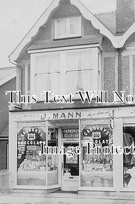 SU 3888 - J Mann Shop Front, Cranleigh, Surrey – JB Archive