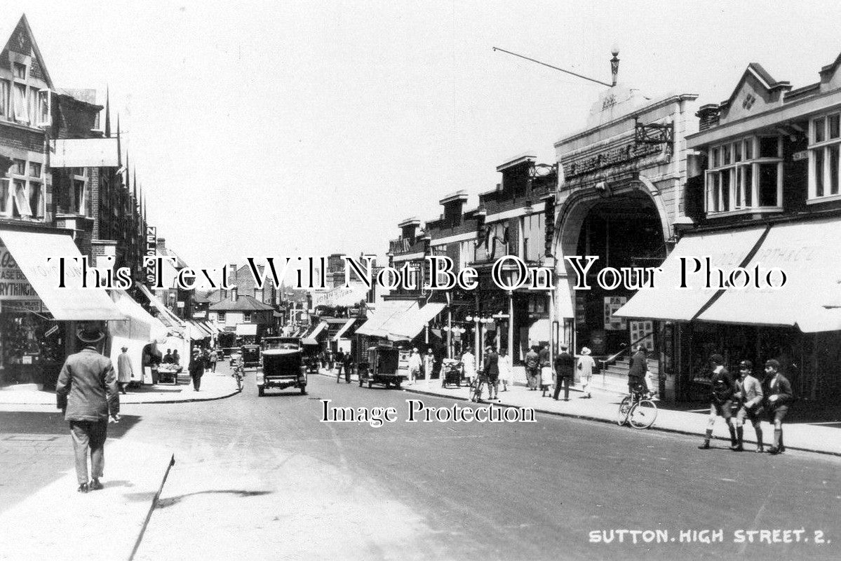 SU 485 - High Street, Sutton, Surrey – JB Archive