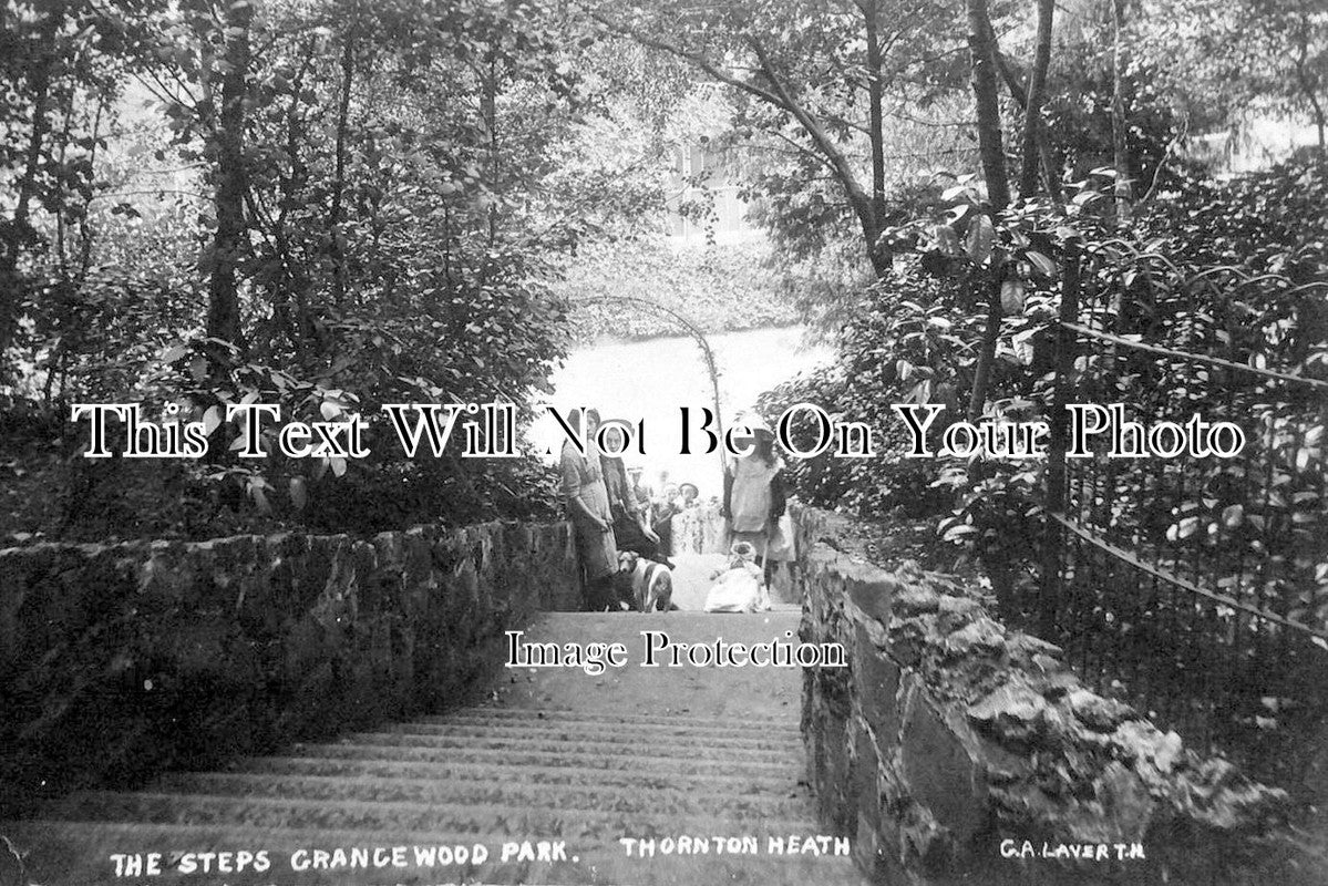 SU 527 - The Steps, Grange Wood Park, Thornton Heath, Surrey – JB Archive