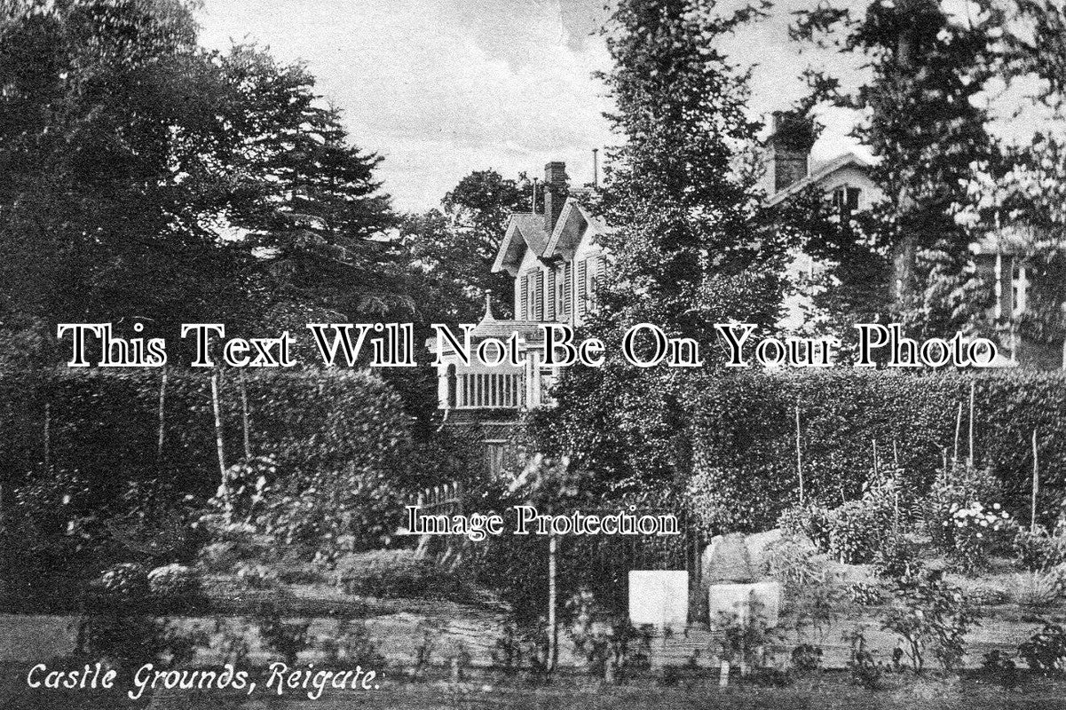 SU 653 - Castle Grounds, Reigate, Surrey – JB Archive