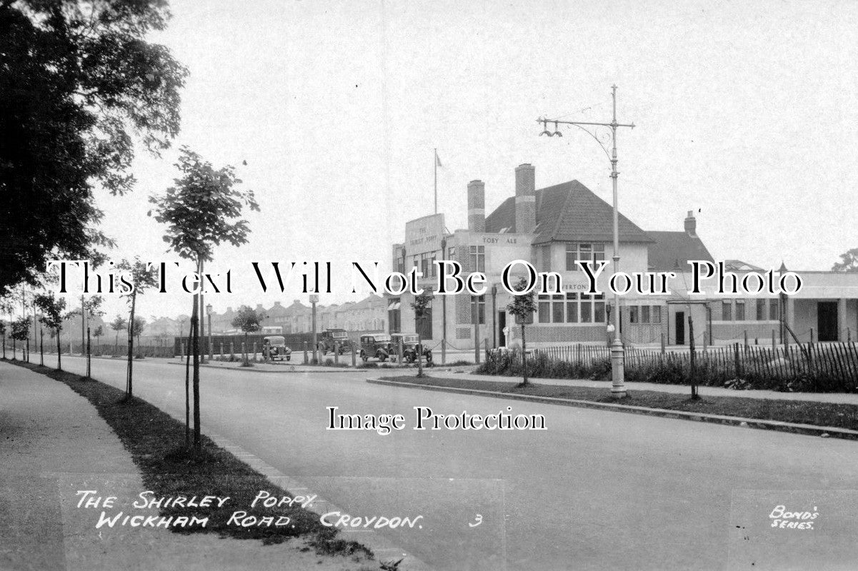 SU 753 - The Shirley Poppy, Wickham Road, Croydon, Surrey – JB Archive
