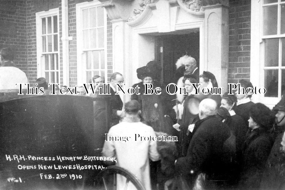 SX 1266 - Opening Of Victoria Hospital, Lewes, Sussex 1910 – JB Archive