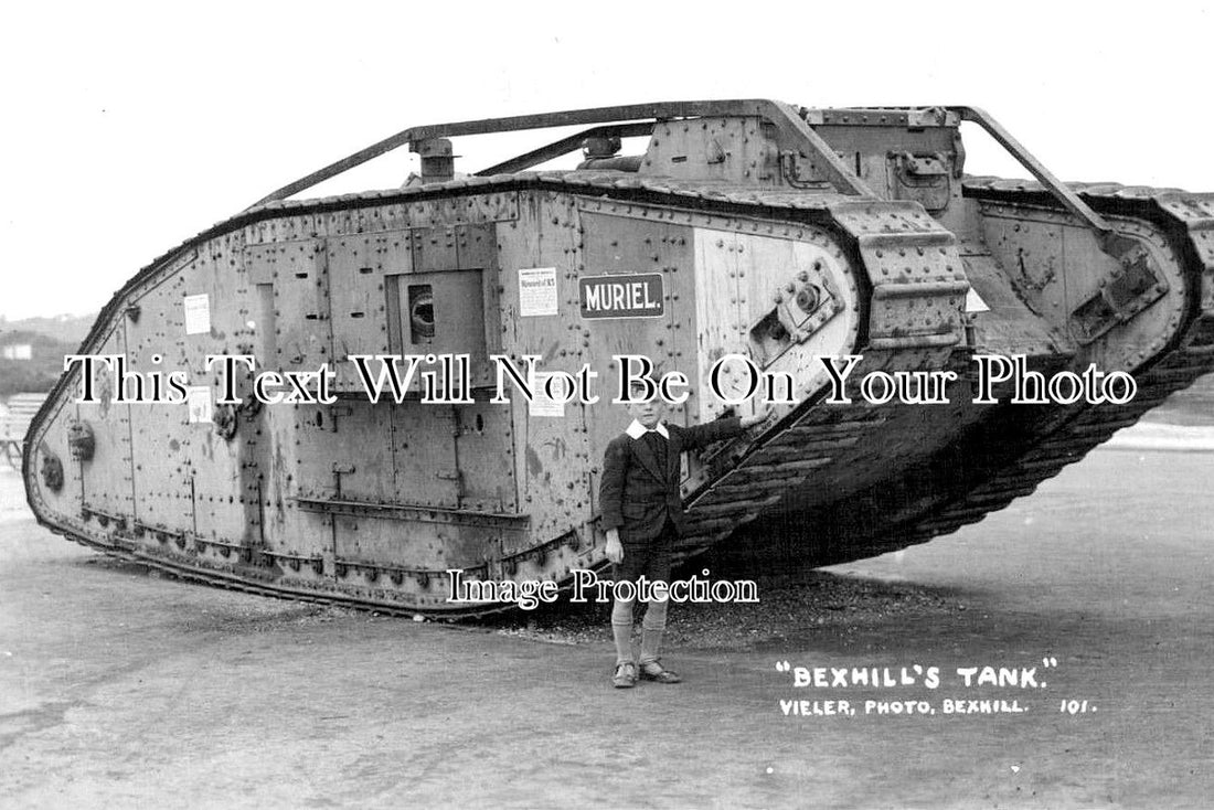 SX 1325 - Bexhills WW1 Tank, Sussex – JB Archive