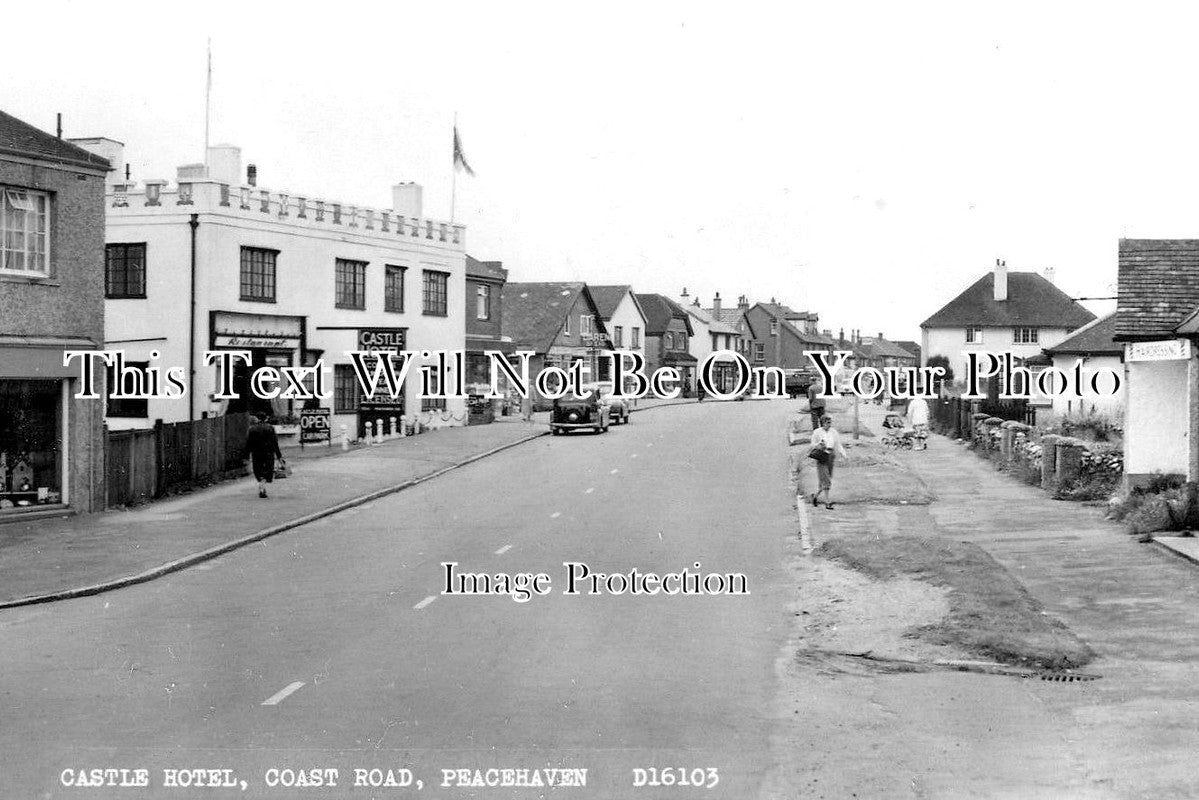 SX 1678 - Castle Hotel, Coast Road, Peacehaven, Sussex – JB Archive