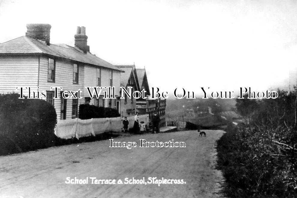 SX 1939 - School Terrace, Staplecross, Sussex c1909 – JB Archive