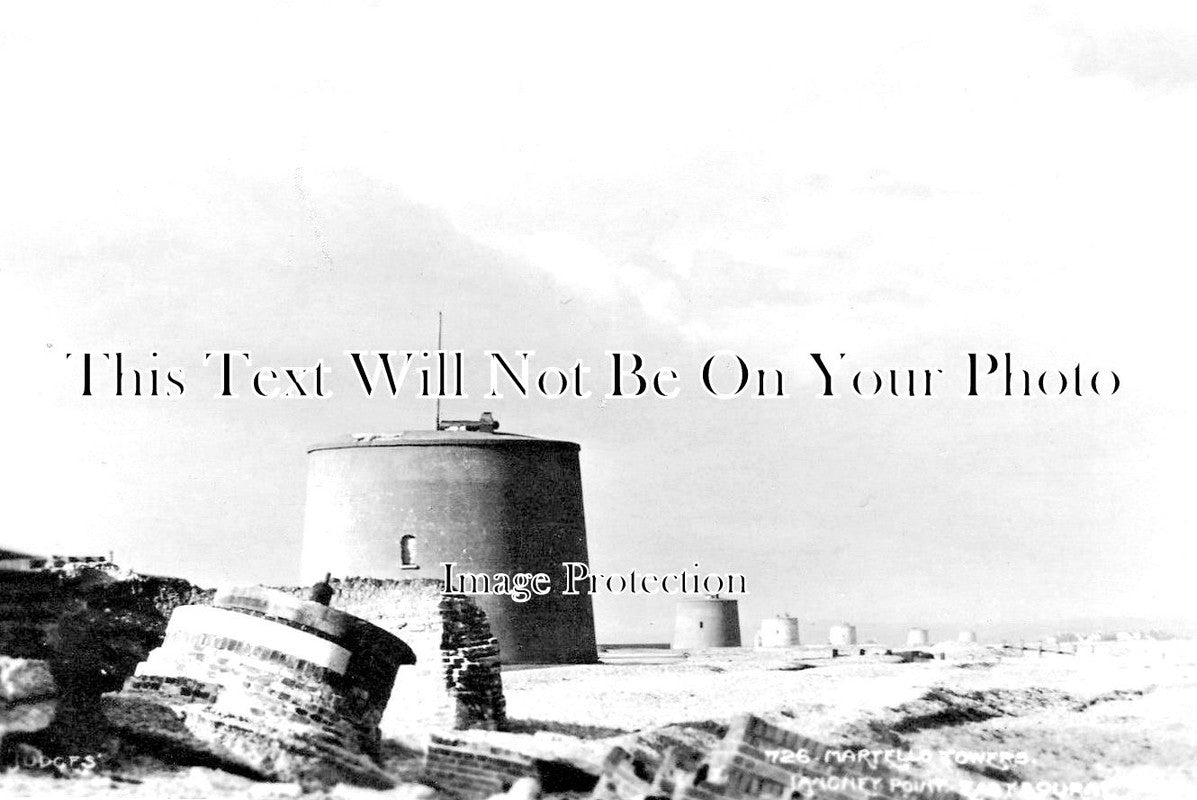 SX 2221 - Martello Towers, Langney Point, Eastbourne, Sussex – JB Archive