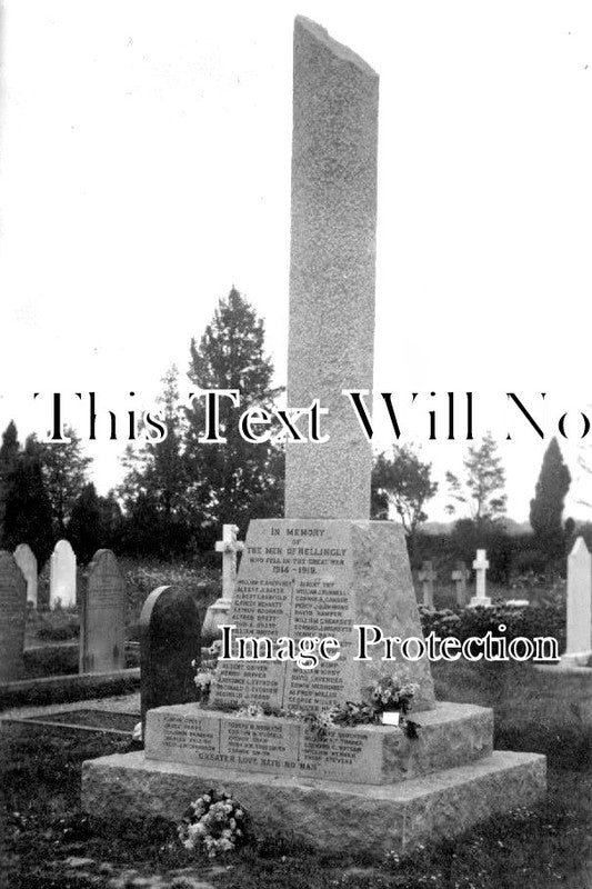 SX 2306 - Hellingly War Memorial, Sussex – JB Archive