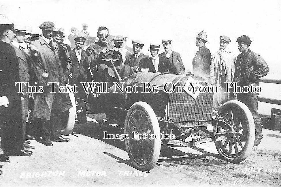 SX 260 - Mr Hutton In Mercedes, Brighton Motor Trials, Sussex 1905 – JB ...