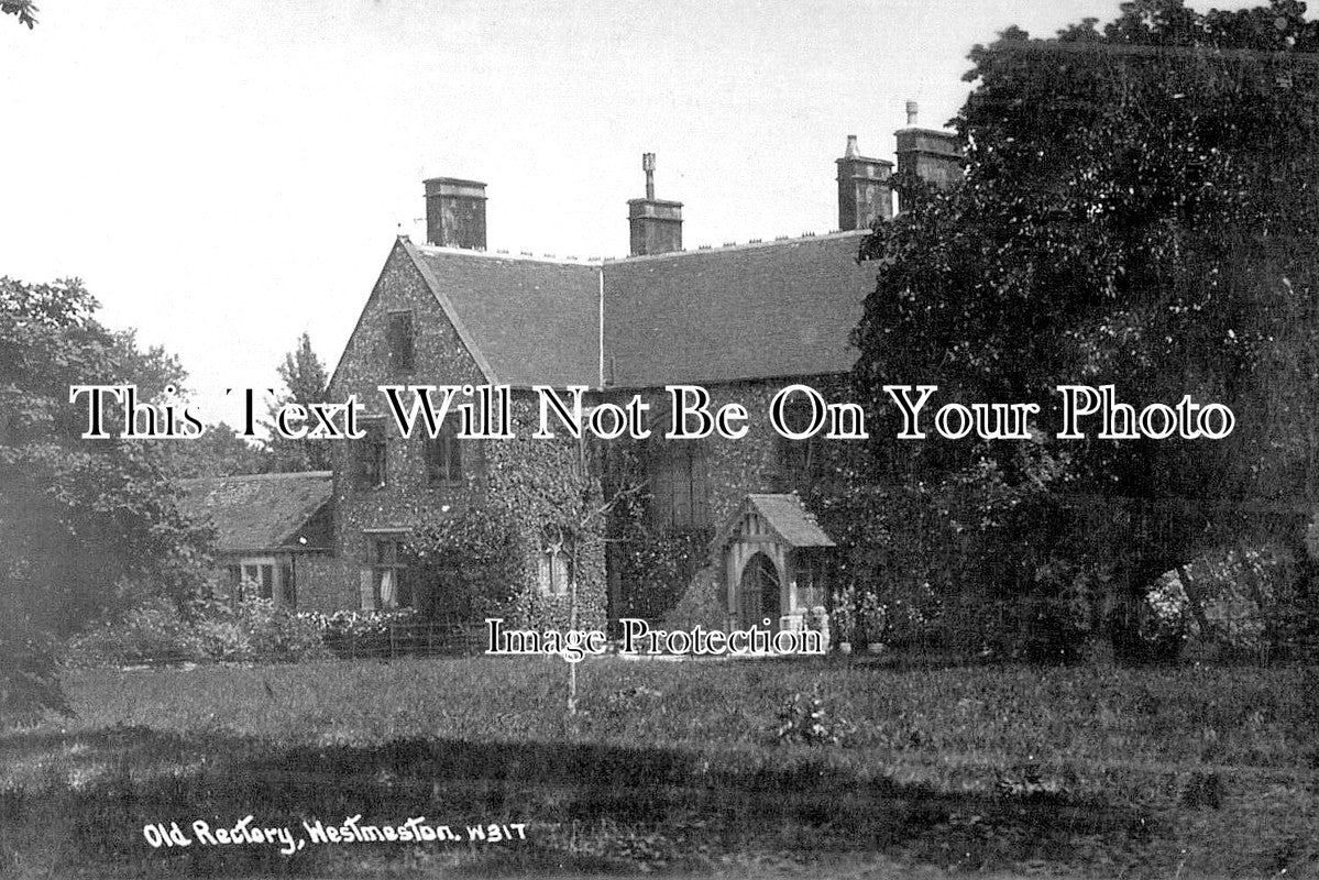 SX 2672 - Old Rectory, Westmeston, Lewes, Sussex c1912 – JB Archive