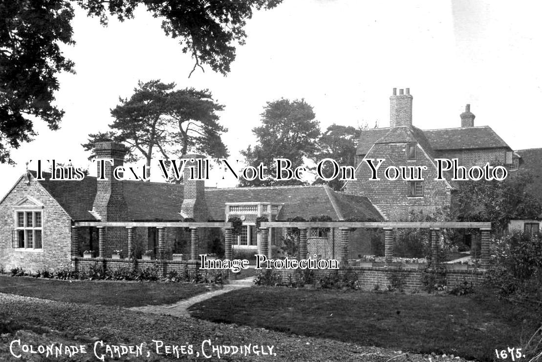 SX 2778 - Colonnade Garden, Pekes, Chiddingly, Sussex – JB Archive
