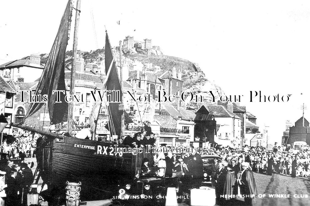 SX 2879 - Sir Winston Churchill Winkle Club, Hastings, Sussex – JB Archive