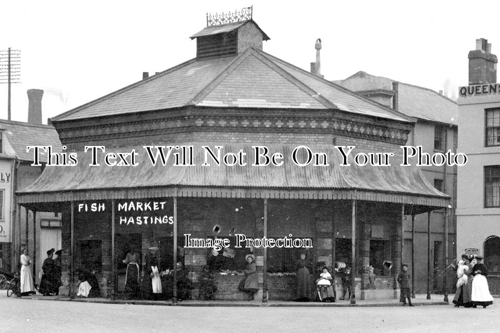 SX 3073 - Fish Market, Hastings, Sussex – JB Archive