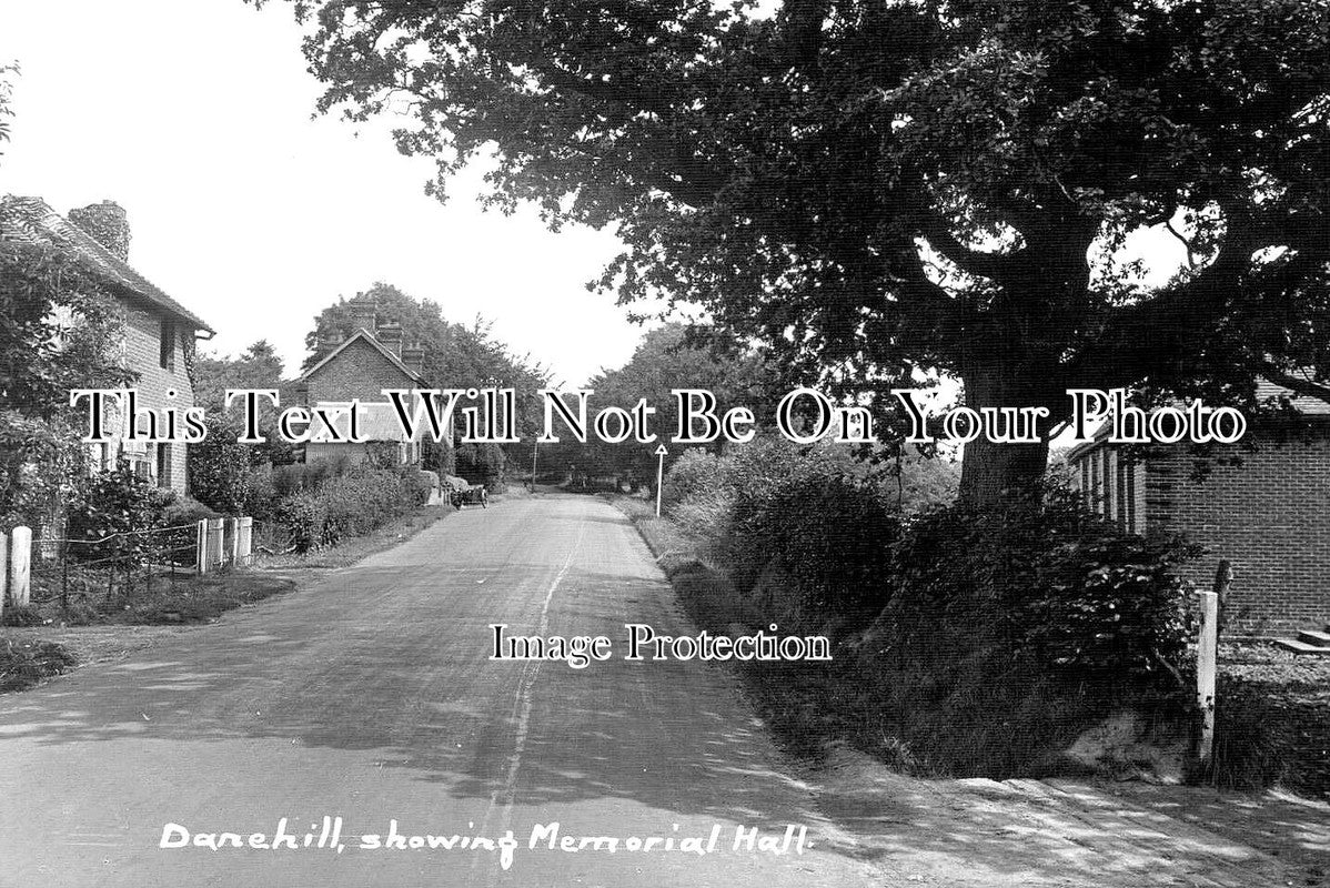 SX 3092 - Danehill Showing Memorial Hall, Sussex – JB Archive