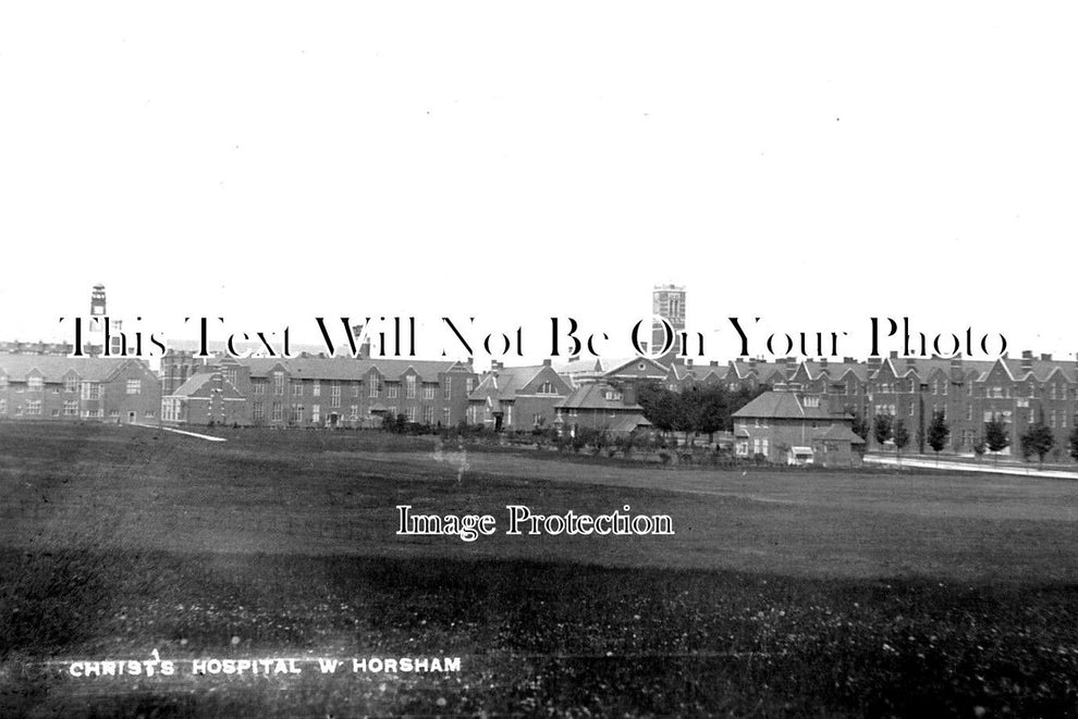 SX 3177 - Christs Hospital, West Horsham, Sussex c1910 – JB Archive
