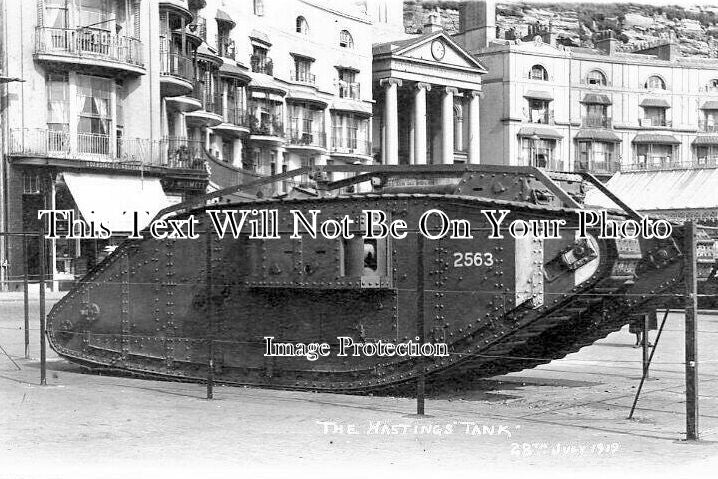 SX 3584 - The Hastings WW1 Tank, Sussex 1919 – JB Archive