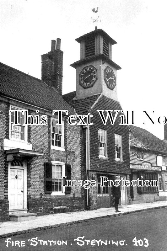 SX 4362 - Steyning Fire Brigade Station, Sussex – JB Archive