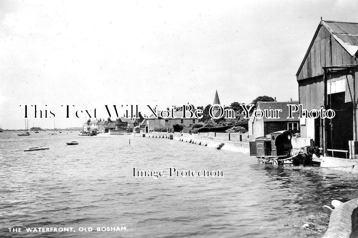 SX 4379 - The Waterfront, Old Bosham, Sussex – JB Archive