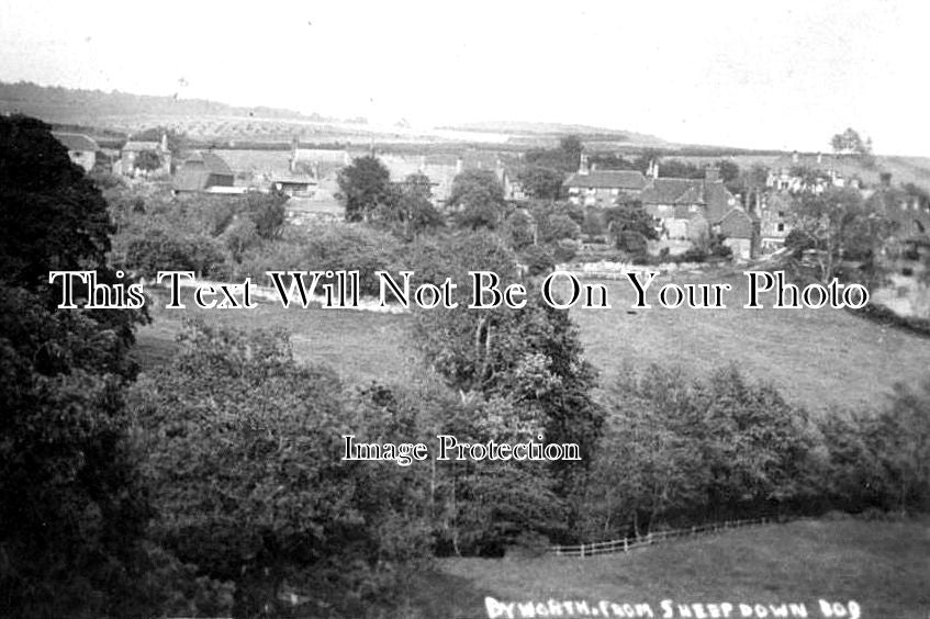 SX 4607 - Byworth From Sheep Down, Sussex c1930 – JB Archive