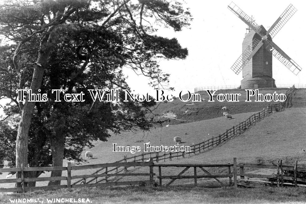 SX 4624 - Winchelsea Windmill, Mill, Sussex – JB Archive