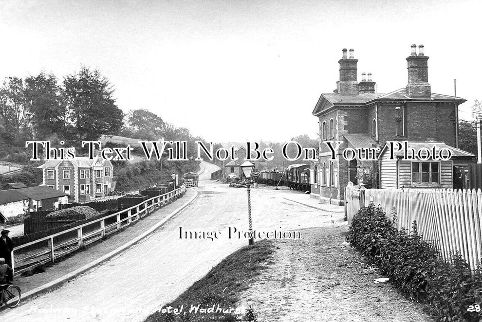 SX 4737 - Wadhurst Railway Station & Hotel, Sussex – JB Archive