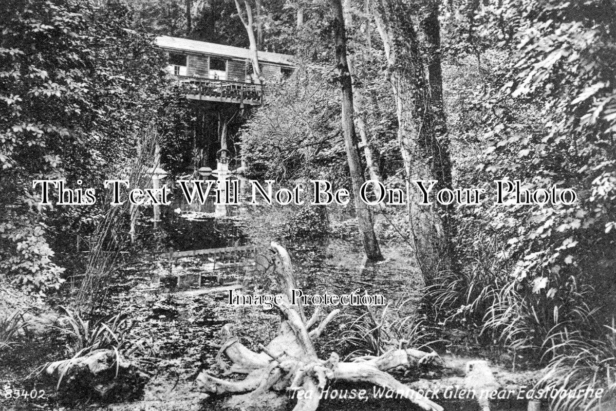 SX 4794 - Tea House, Wannock Glen Near Eastbourne, Sussex – JB Archive