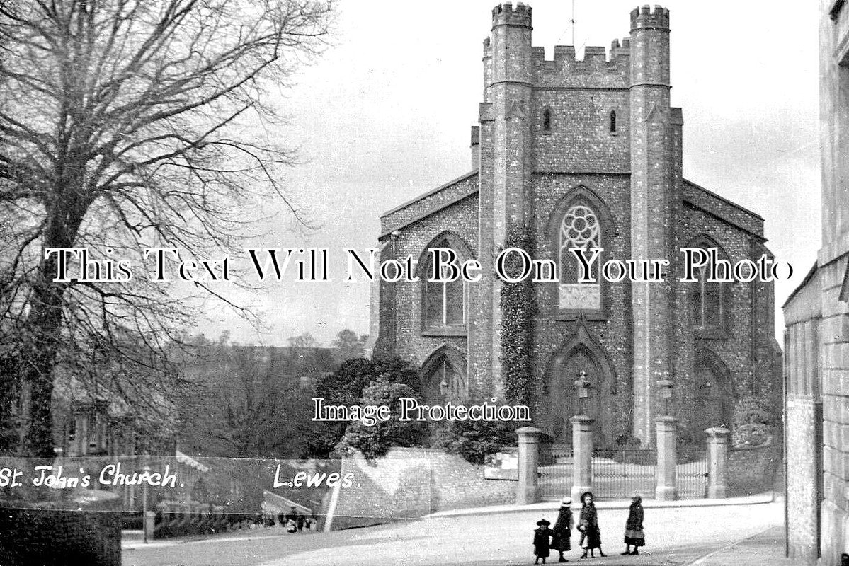 SX 4838 - St Johns Church, Lewes, Sussex – JB Archive