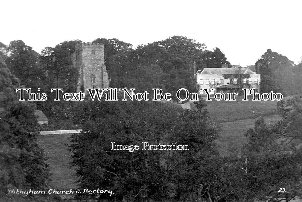 SX 4948 - Withyham Church & Rectory, Sussex – JB Archive