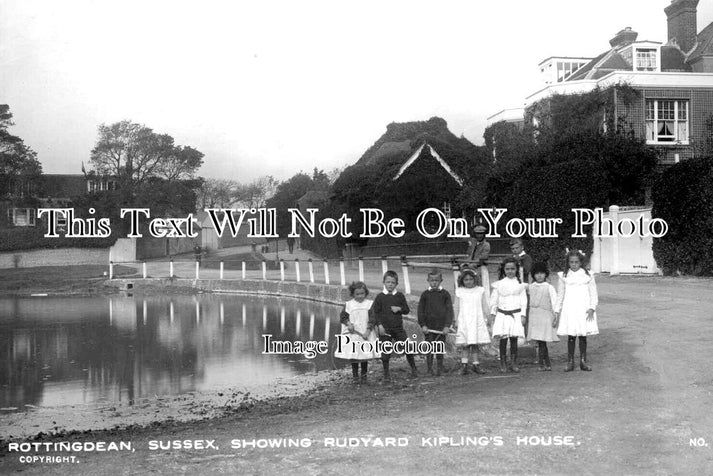SX 4968 - Rudyard Kiplings House, Rottingdean, Sussex – JB Archive