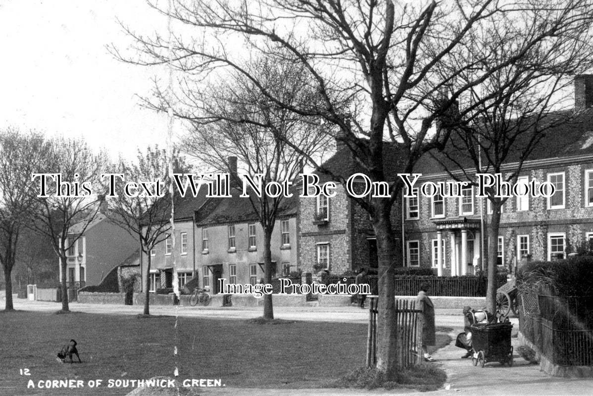 SX 5387 - A Corner Of Southwick Green, Sussex – JB Archive