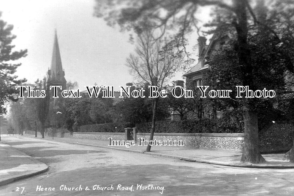 SX 5406 - Heene Church, Church Road, Worthing, Sussex – JB Archive