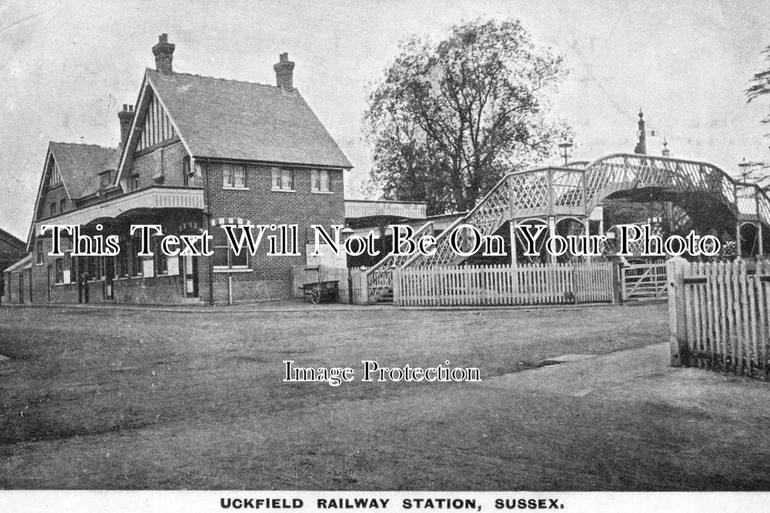 SX 691 - Uckfield Railway Station, Sussex – JB Archive