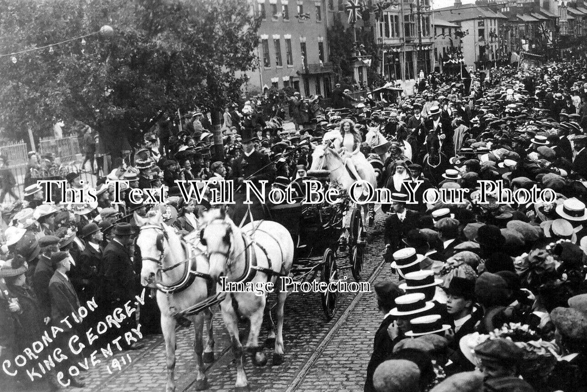 WA 1380 - Coronation King George V Coventry, Warwickshire 1911 – JB Archive